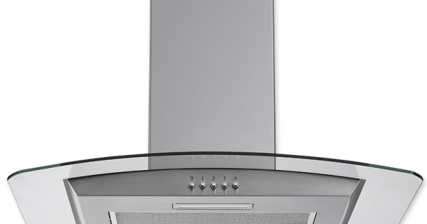 Matrix 60cm Curve Glass Extractor MXCV60SS - 400007